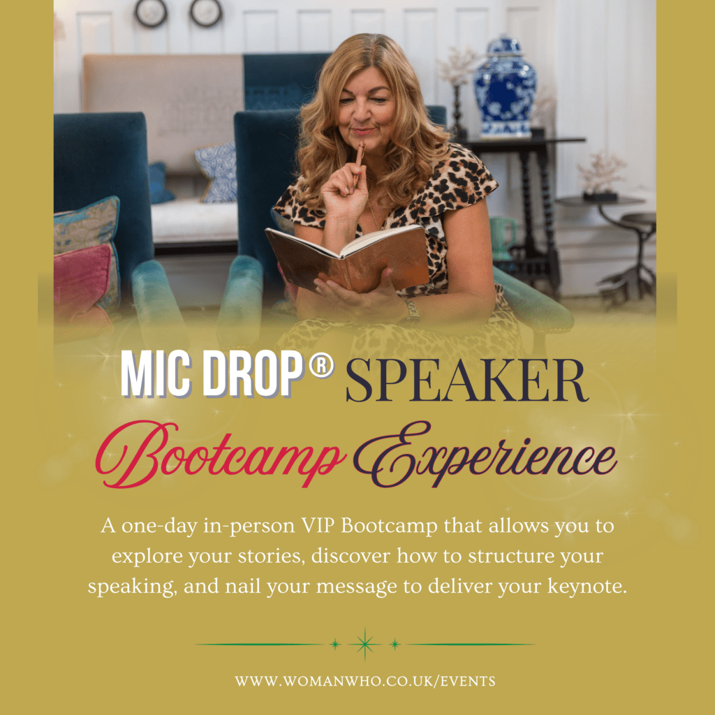 Mic Drop® Speaker Bootcamp - Woman Who