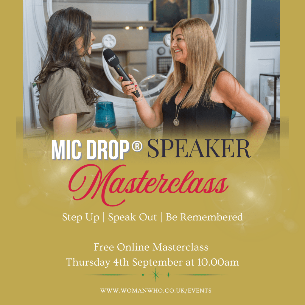 Mic Drop Speaker Masterclass - Woman Who